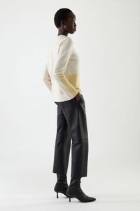 COS Colour-Block Merino Top | endource