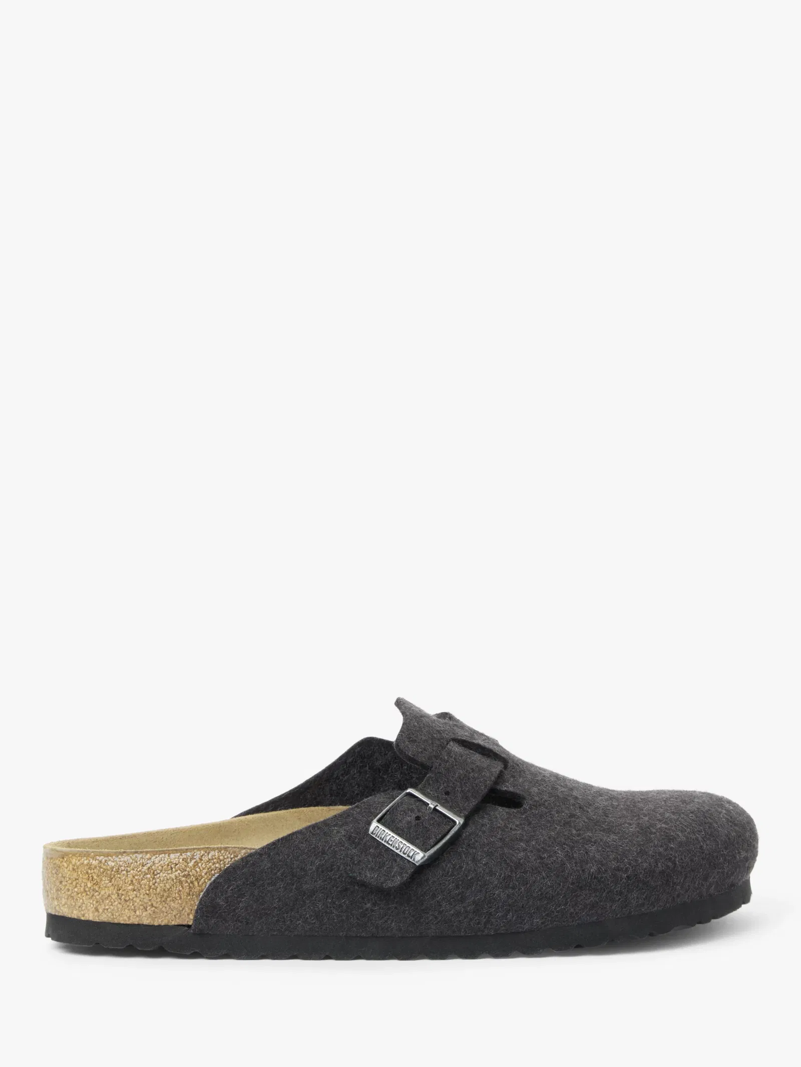 BIRKENSTOCK Wool Boston Slippers in Cocoa | Endource
