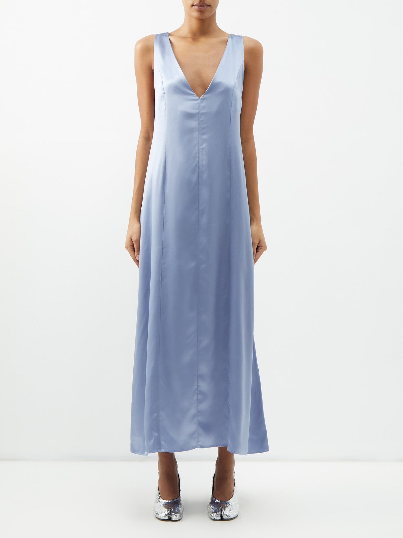 RAEY Oversized Panelled Slip Dress | endource