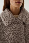COS Wool Teddy Fleece Coat | endource