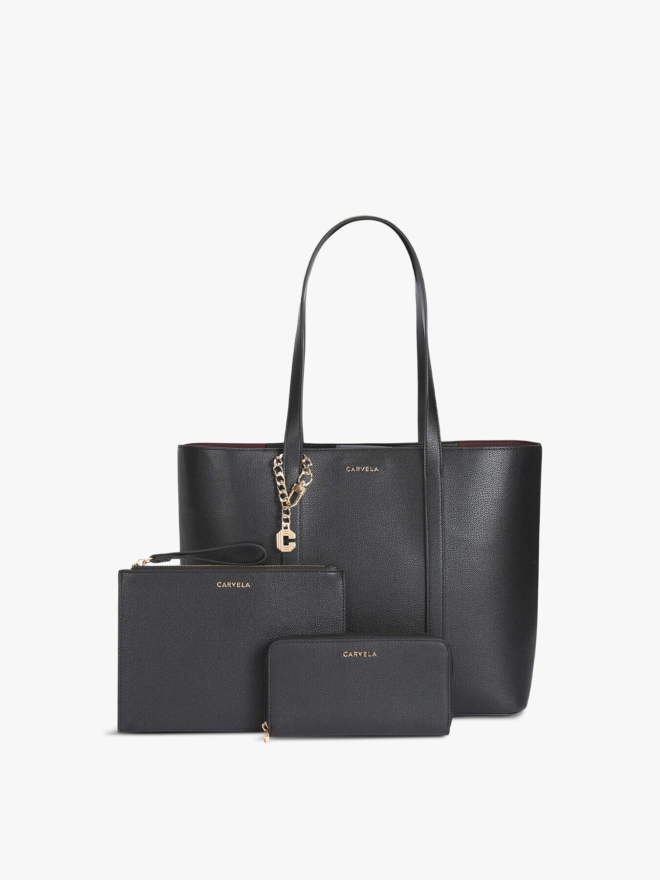 CARVELA Joey Set Bag in Black | endource