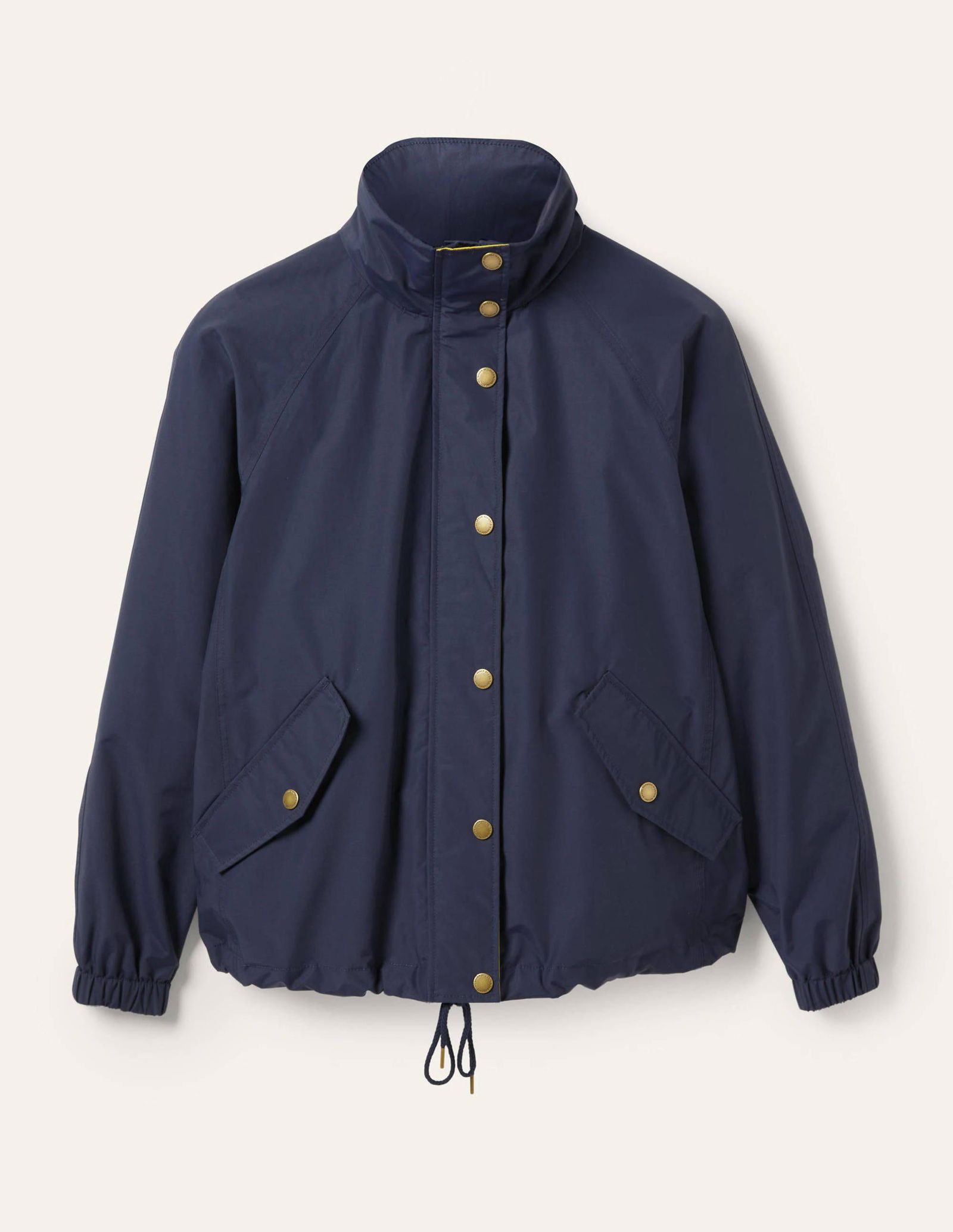 BODEN Waterproof Hooded Jacket in Navy | endource