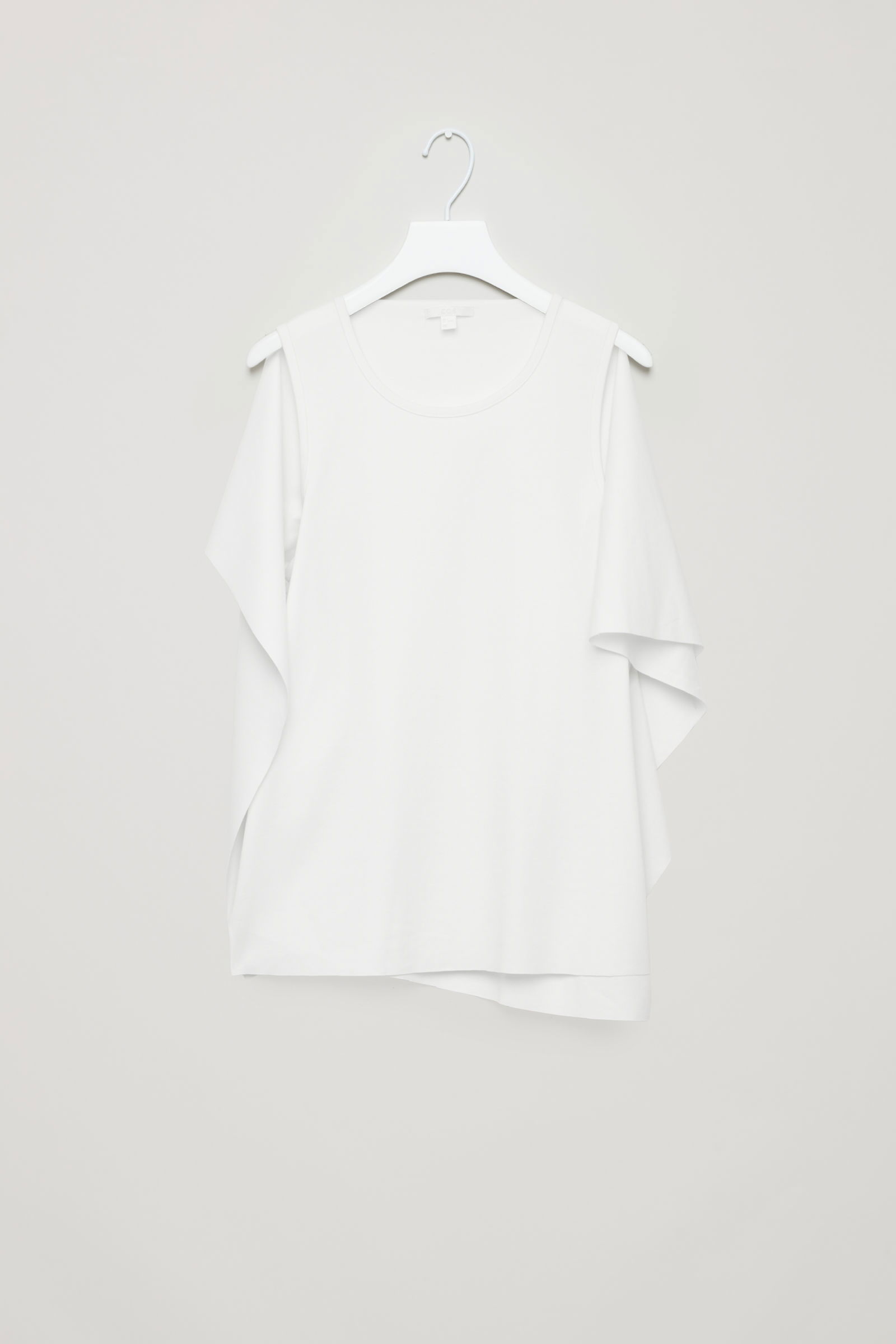 COS Draped Square-Cut Vest | Endource