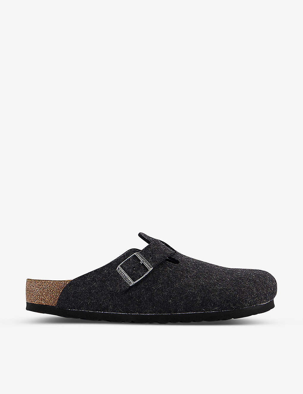 BIRKENSTOCK Boston Wool Clogs in ANTHRACITE | endource