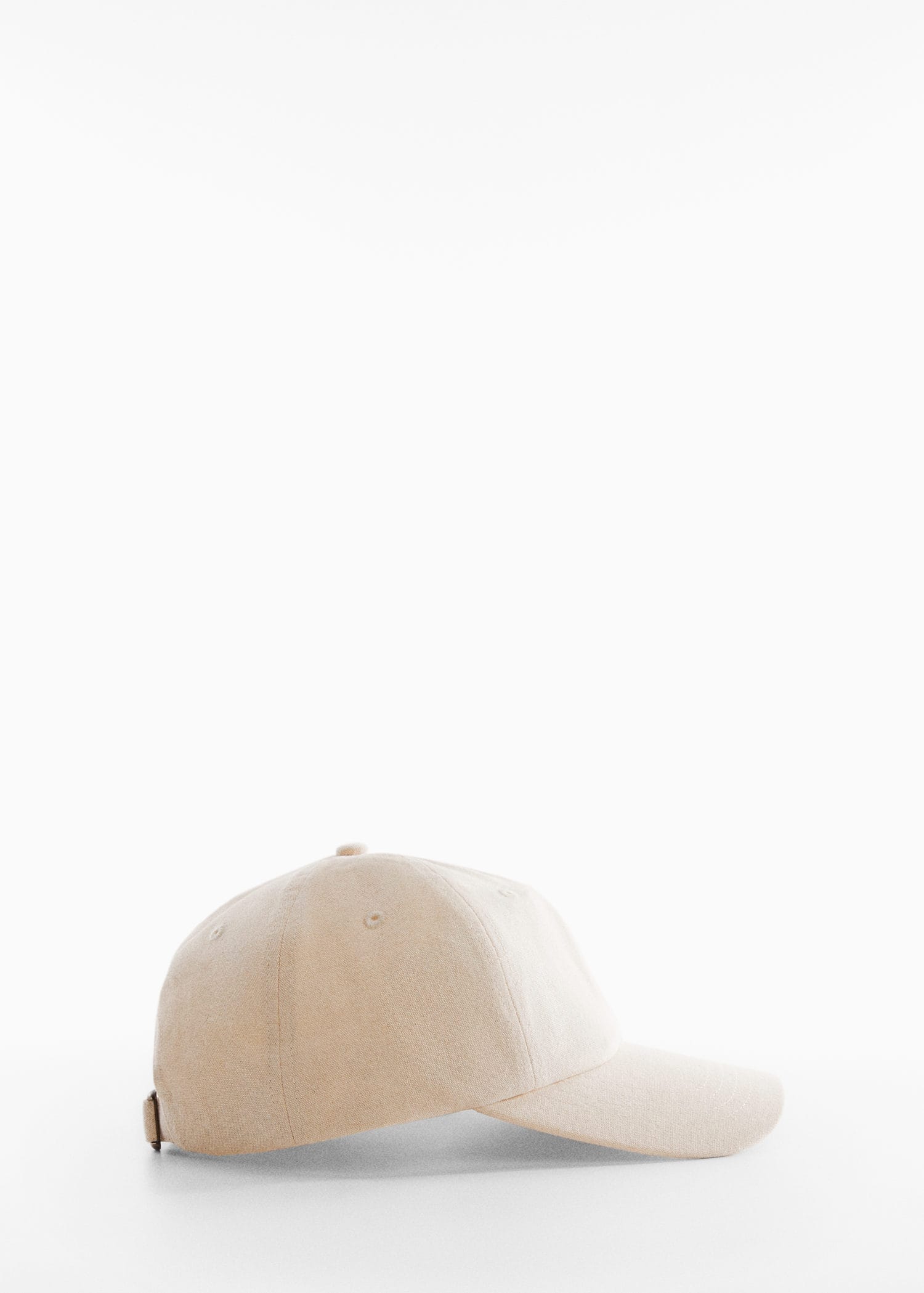 MANGO Classic Cap in Ecru | endource
