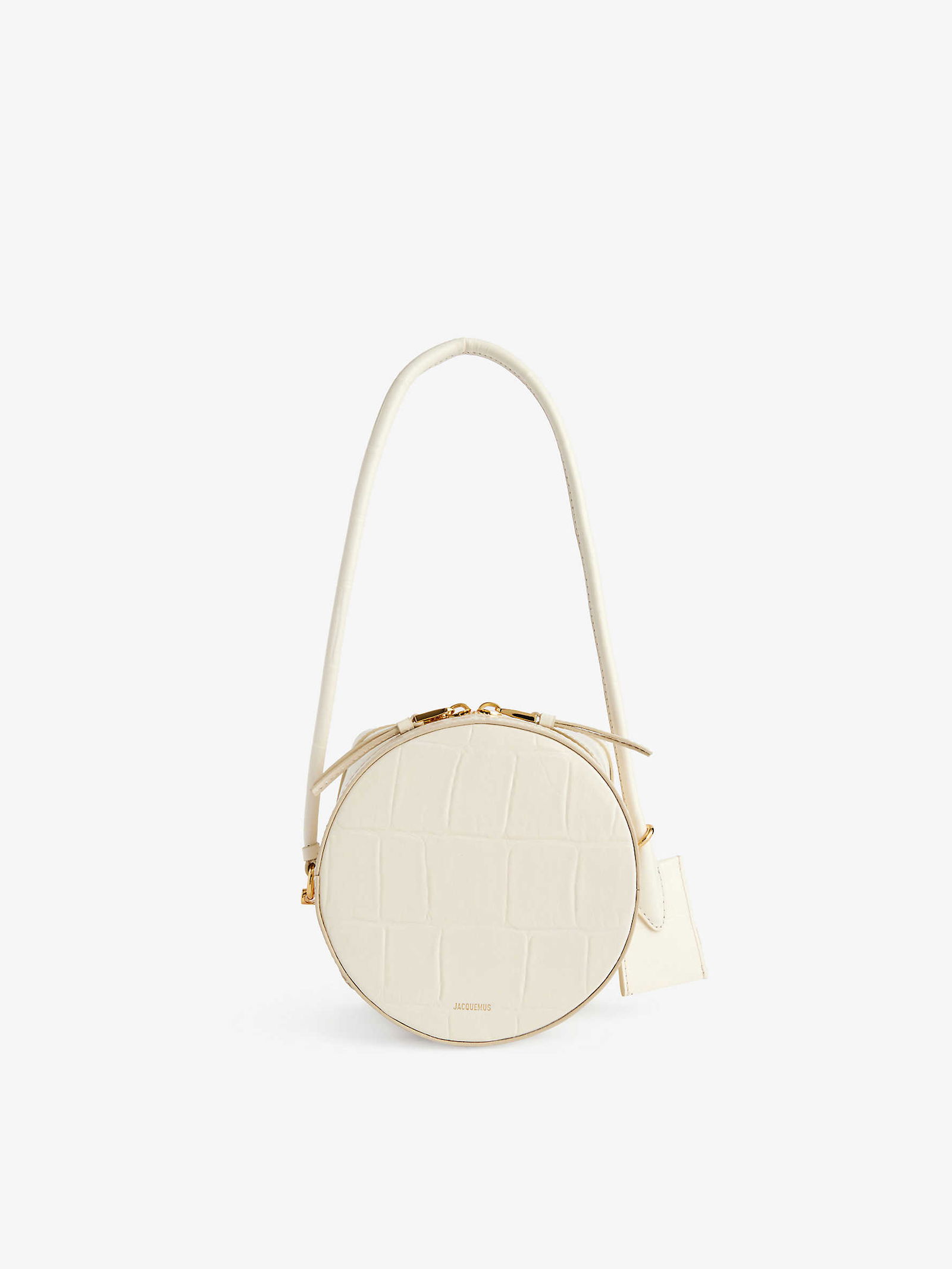 JACQUEMUS Le Vanito Leather Top-Handle Bag | endource