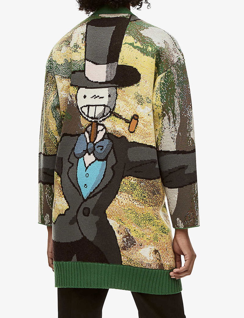 LOEWE Loewe x Howl's Moving Castle - Turnip Head Cardigan in ...