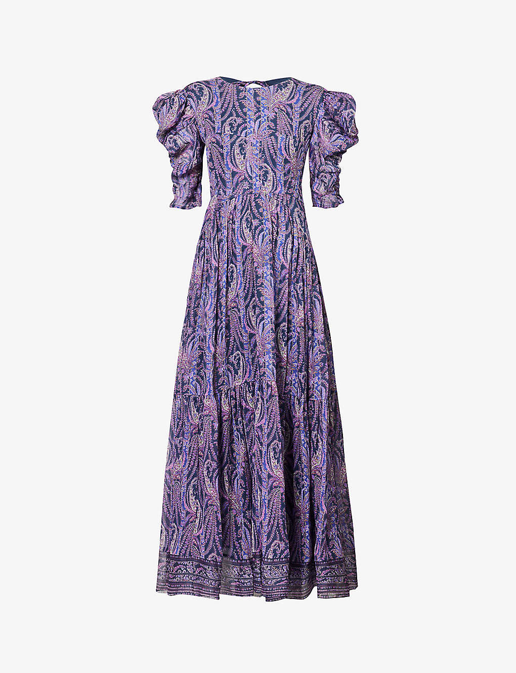 ISABEL MARANT Bealisa Paisley-Print Cotton And Silk-Blend Maxi Dress in ...