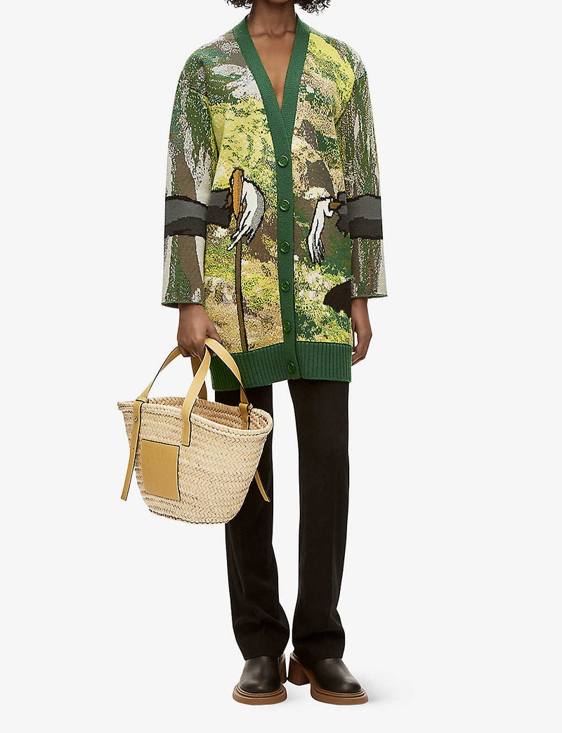 LOEWE Loewe x Howl's Moving Castle - Turnip Head Cardigan in ...