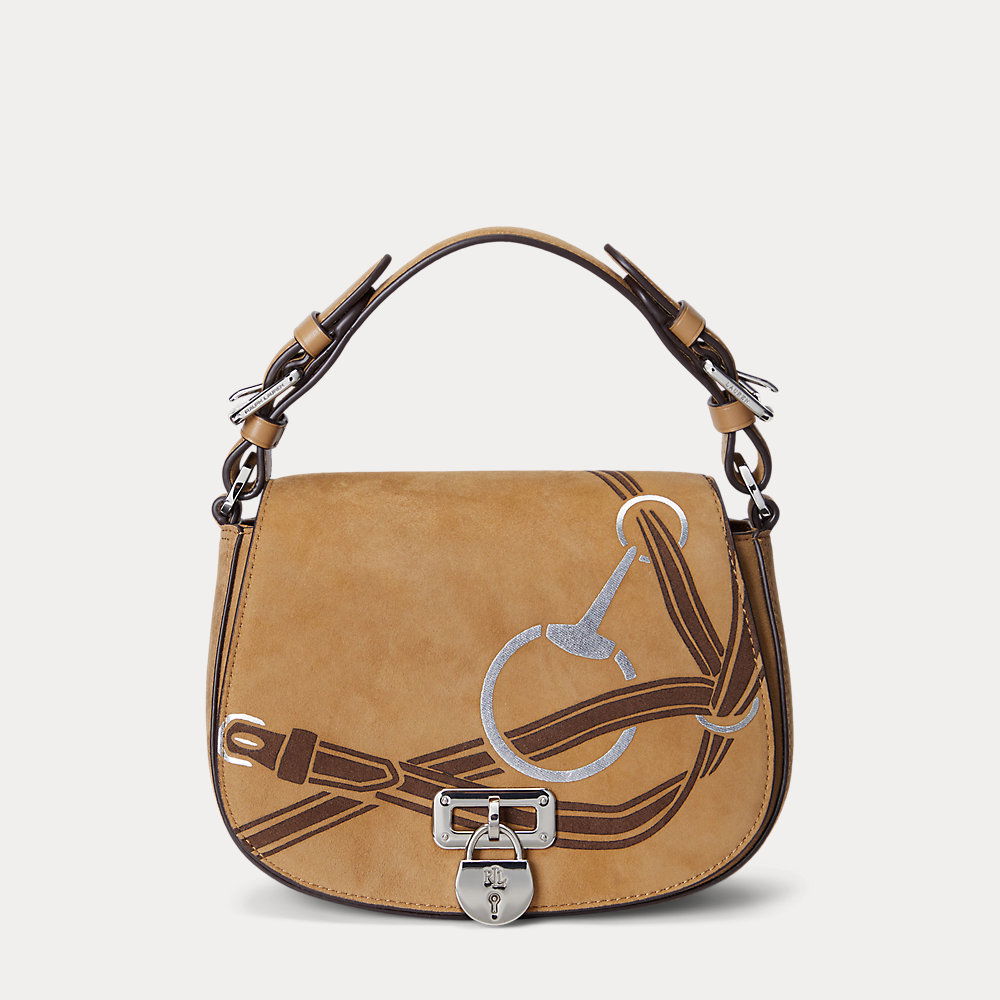 LAUREN RALPH LAUREN Suede Medium Tanner Crossbody Bag | Endource