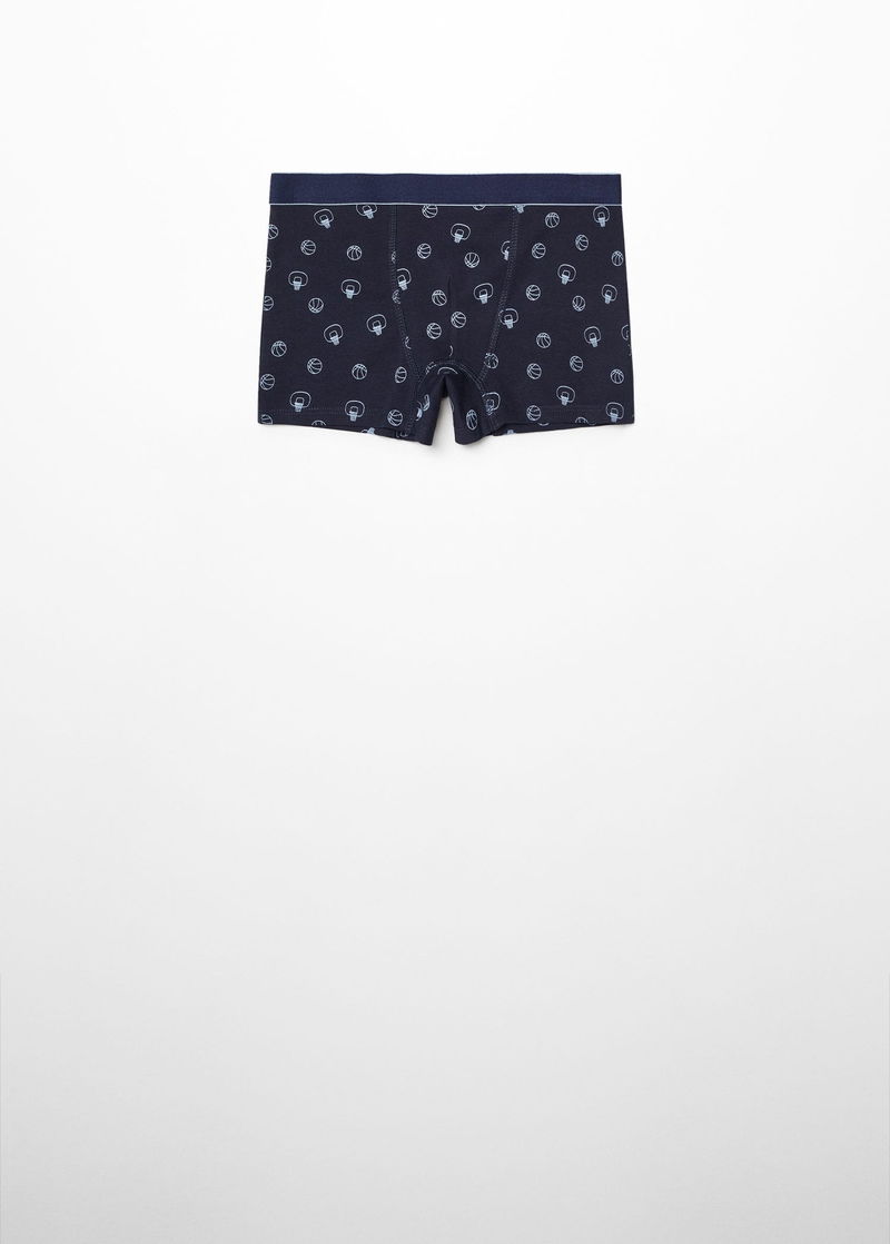 MANGO 3 Boxer Pack in Blue | endource