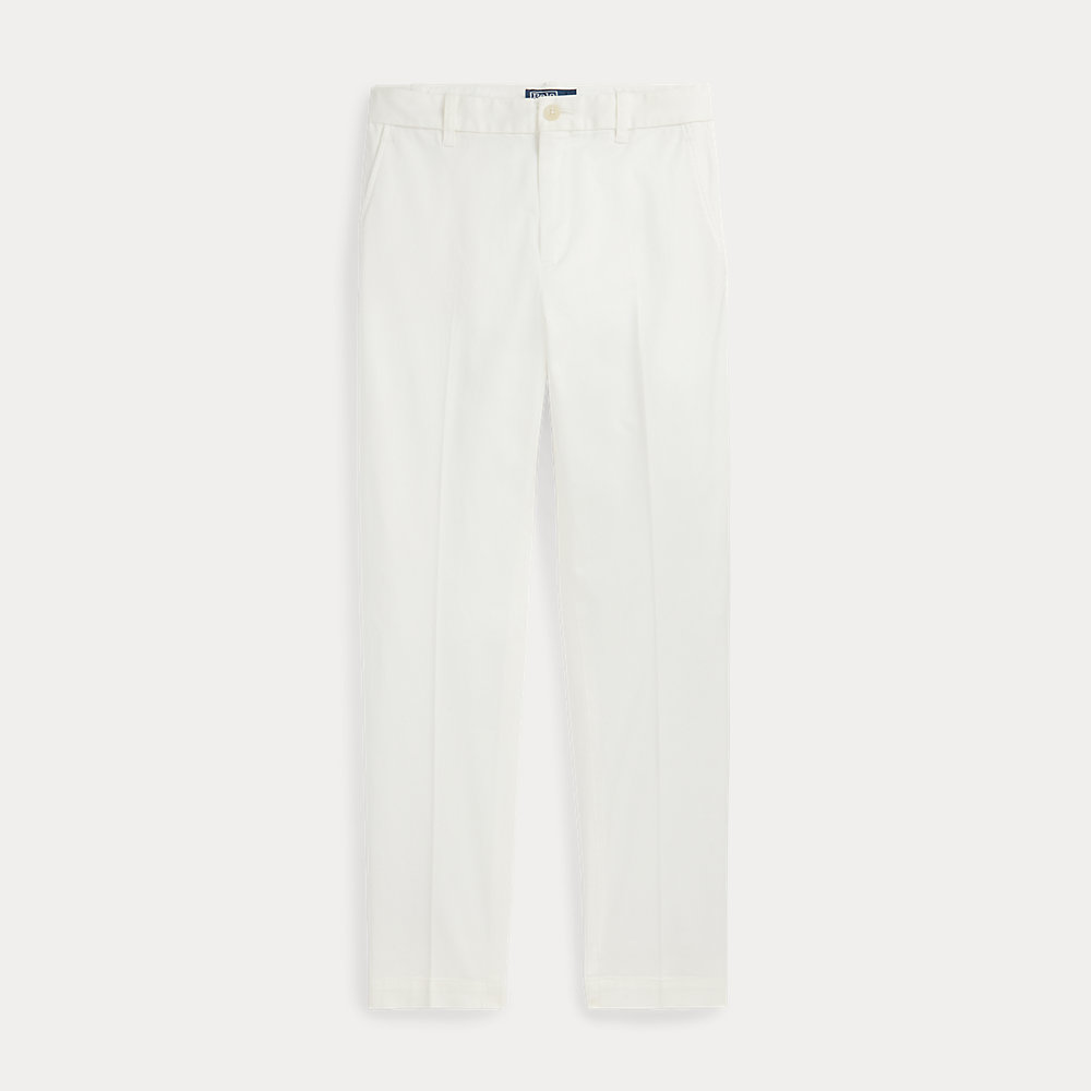 POLO RALPH LAUREN Cropped Slim Fit Twill Chino Trouser | endource