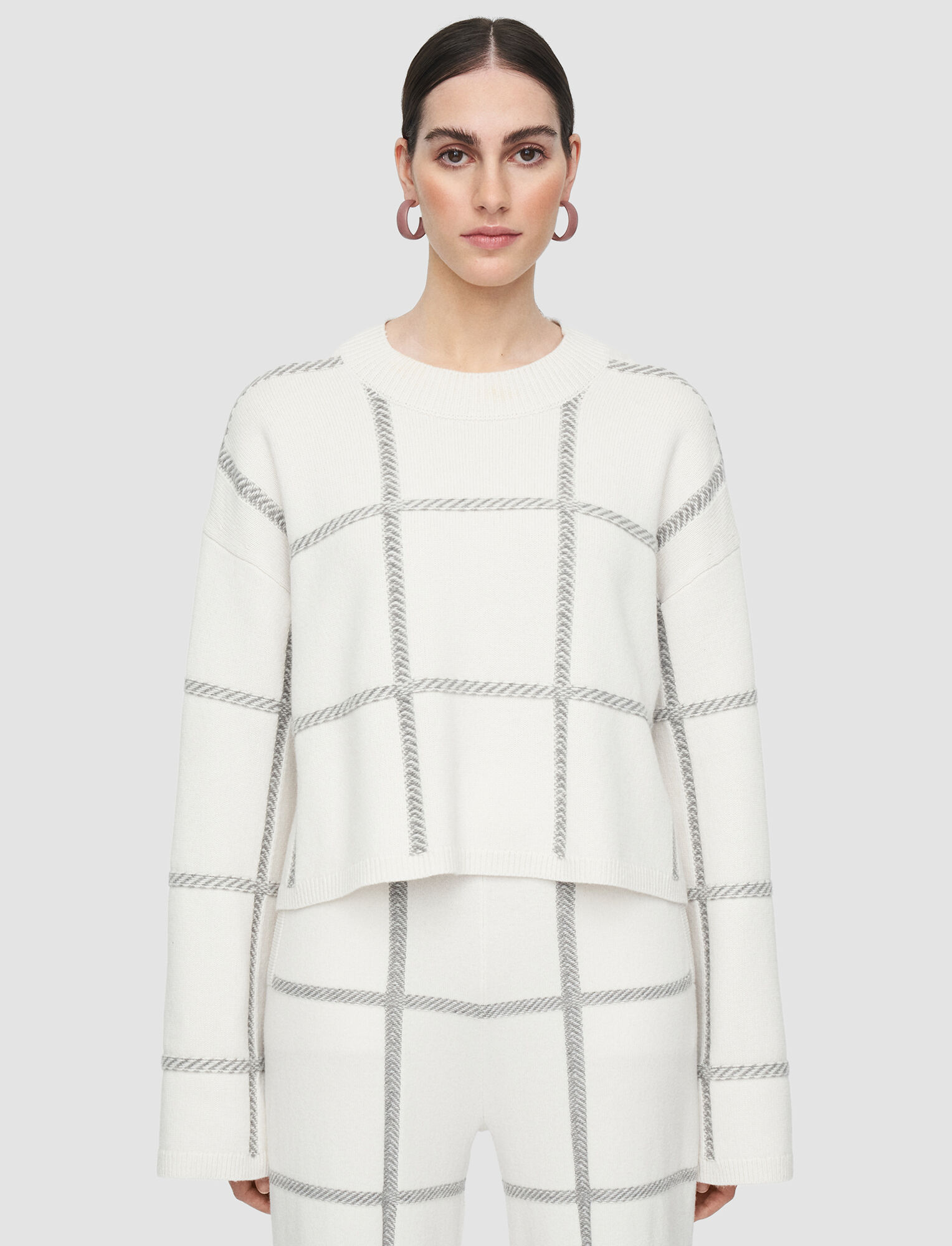 JOSEPH Check Knit Jumper | endource