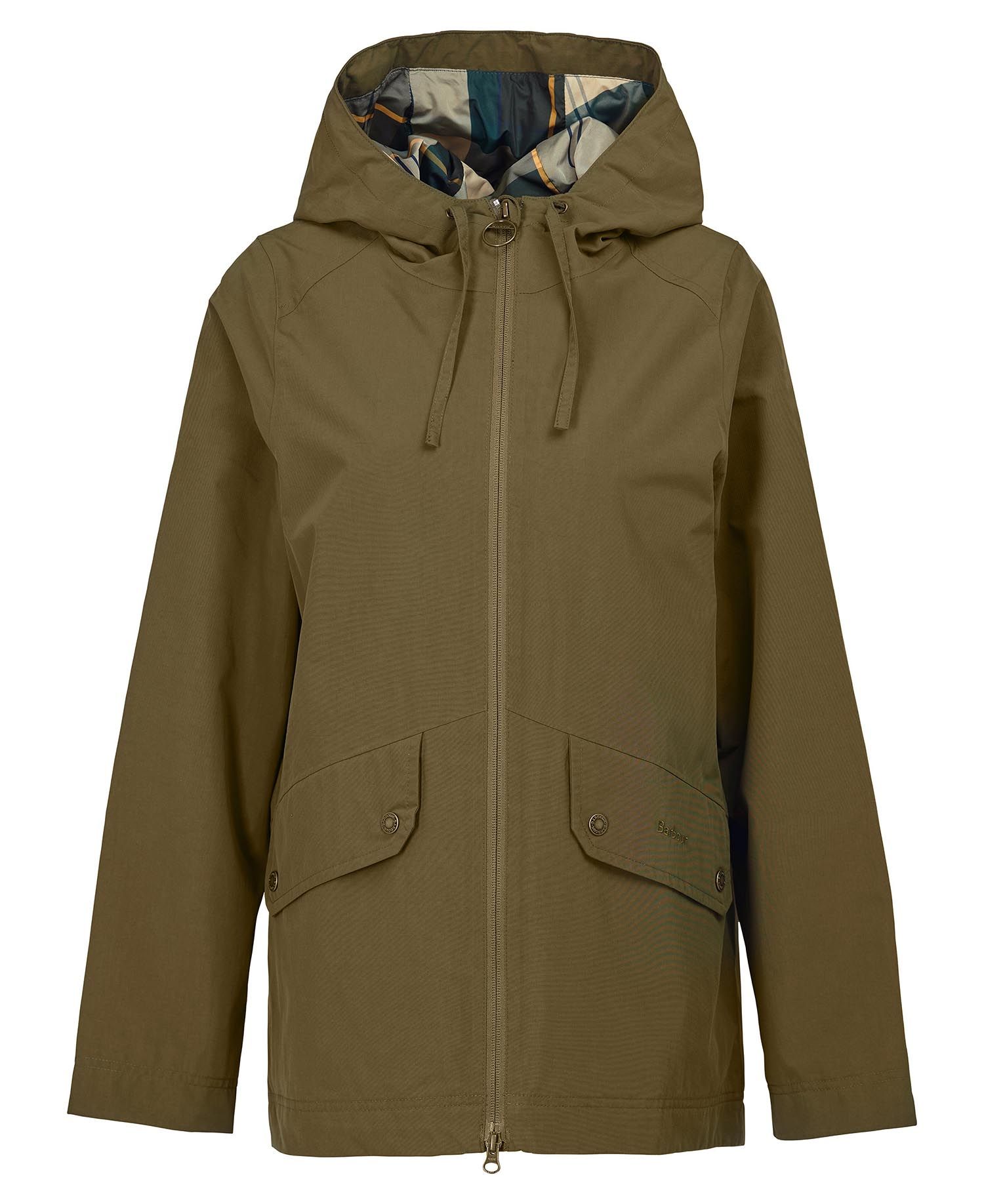 BARBOUR Byermoor Waterproof Jacket in Cyber Yellow/Ancient | endource