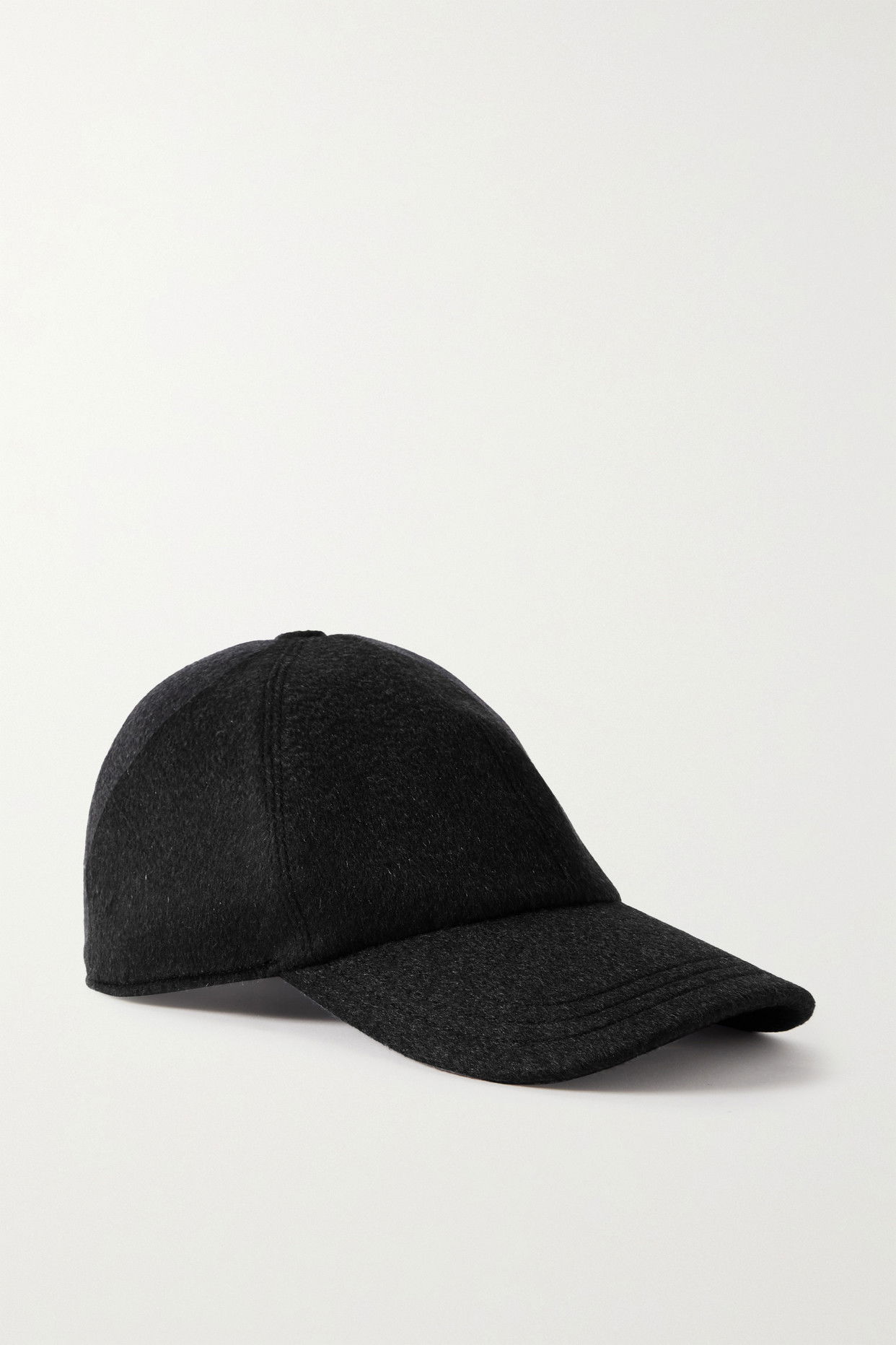 THE ROW Caspian Cashmere Baseball Cap | Endource