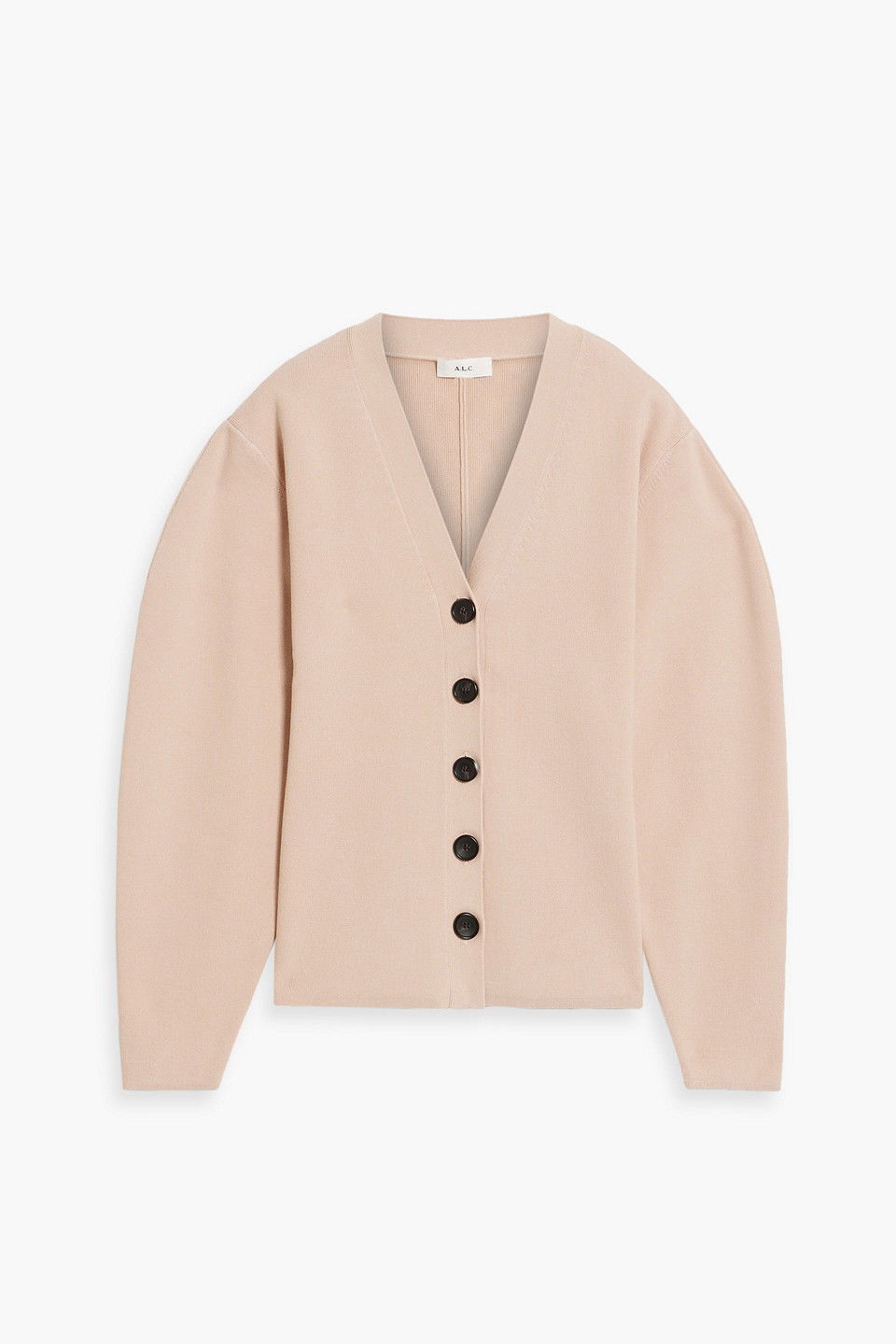 A.L.C. Nate Stretch-Knit Cardigan in Pink | Endource