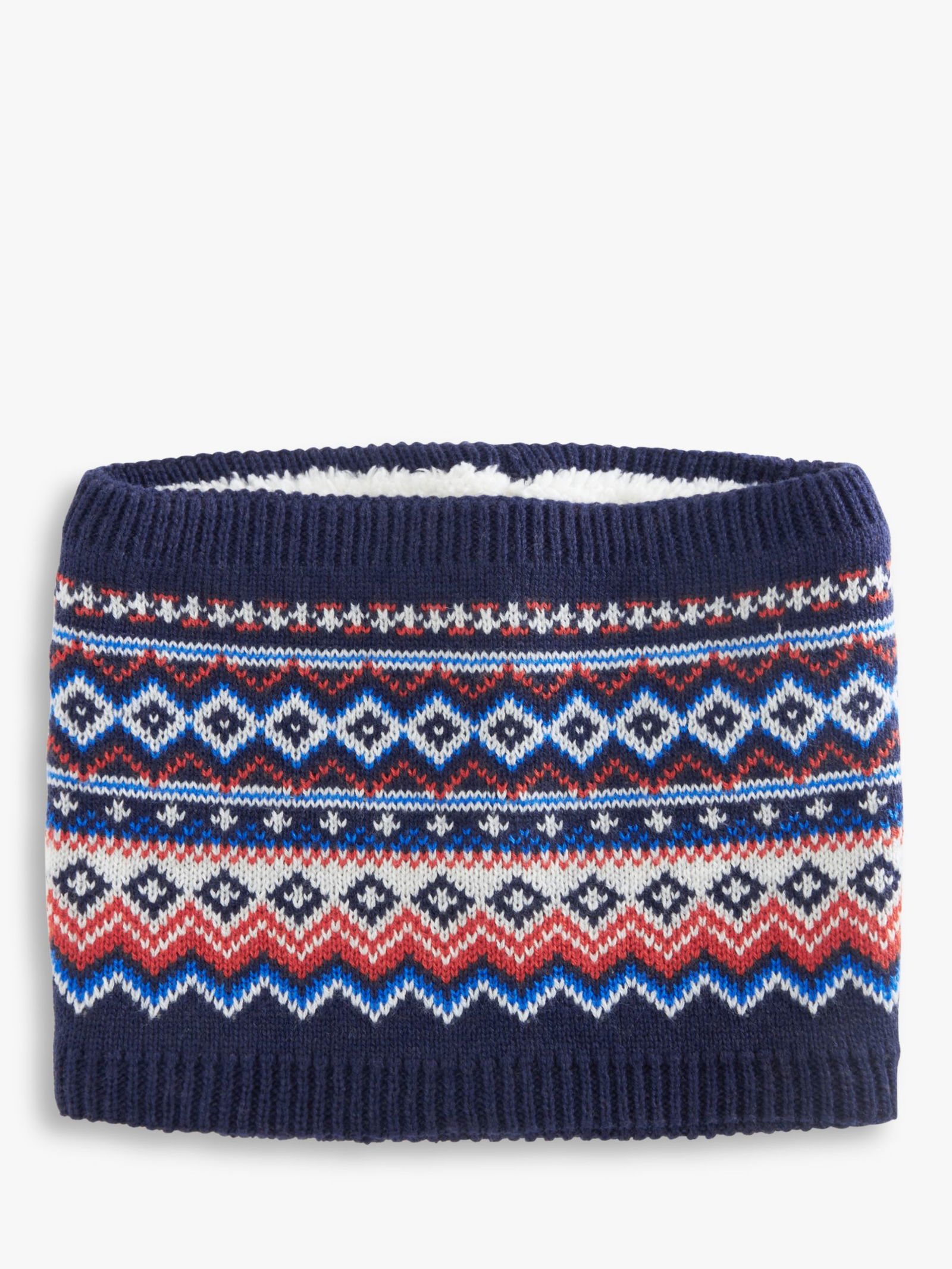 JOHN LEWIS Fair Isle Knitted Snood in Multi | Endource