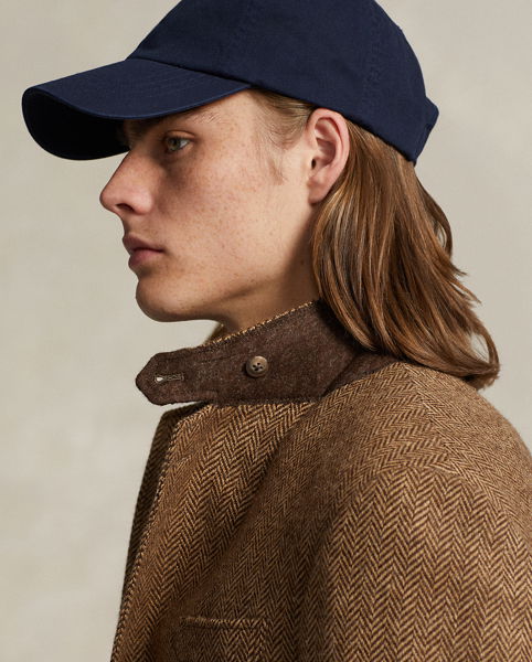 POLO RALPH LAUREN The RL67 Herringbone Jacket in Brown | endource