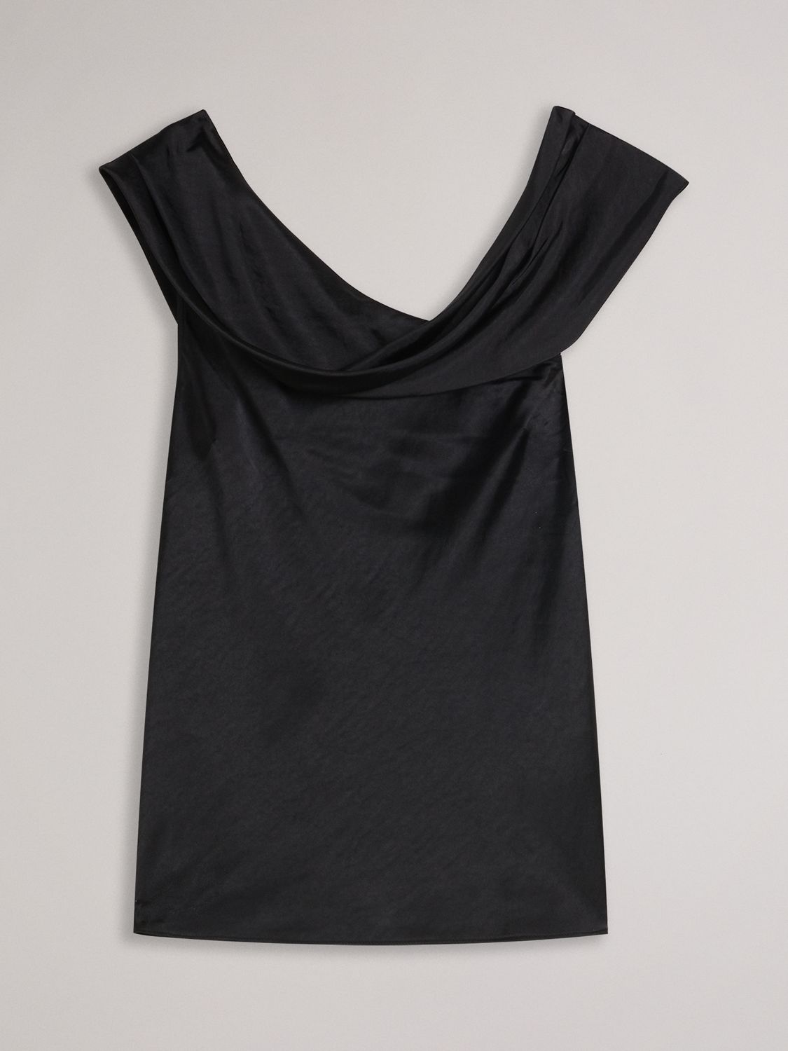 TED BAKER Deanaah Draped Neck Straight Top | endource