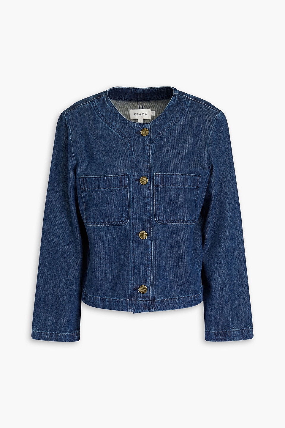 FRAME Denim Jacket in Blue | endource