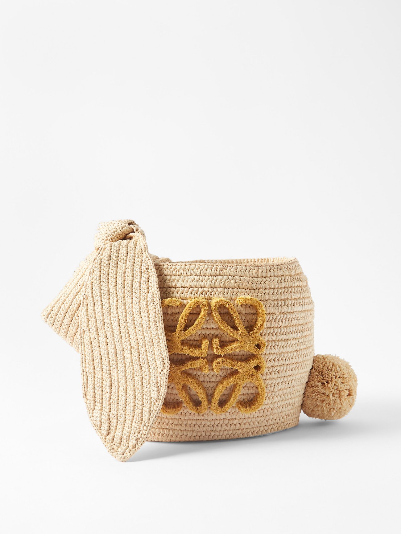 LOEWE Bunny Raffia Cross-Body Bag | endource