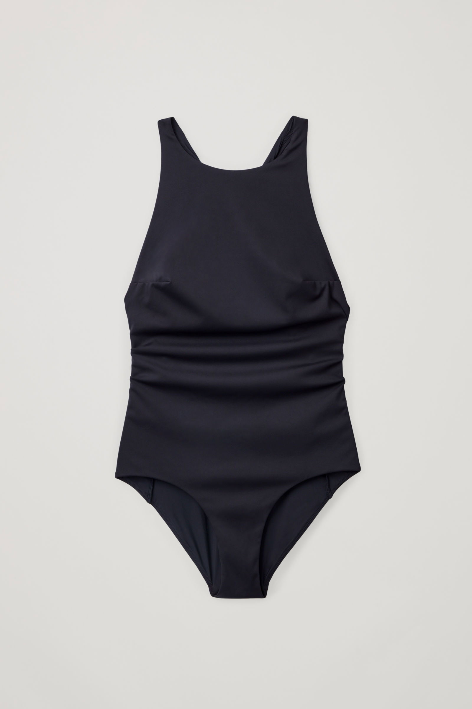 COS Swimsuit With Cross-Over Back in Black | endource