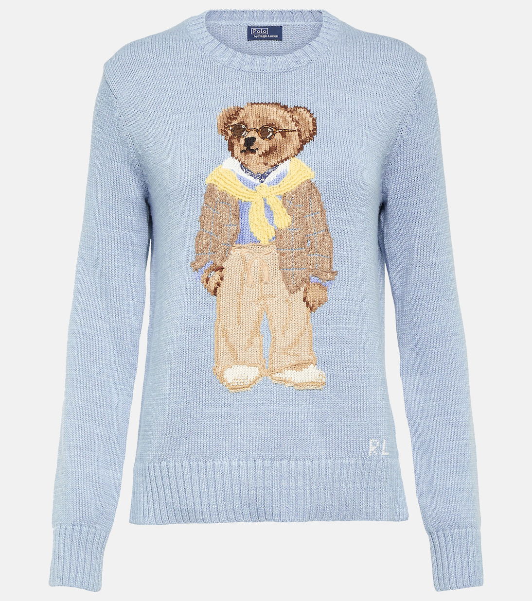 POLO RALPH LAUREN Polo Bear Cotton Sweater in Multicoloured | endource