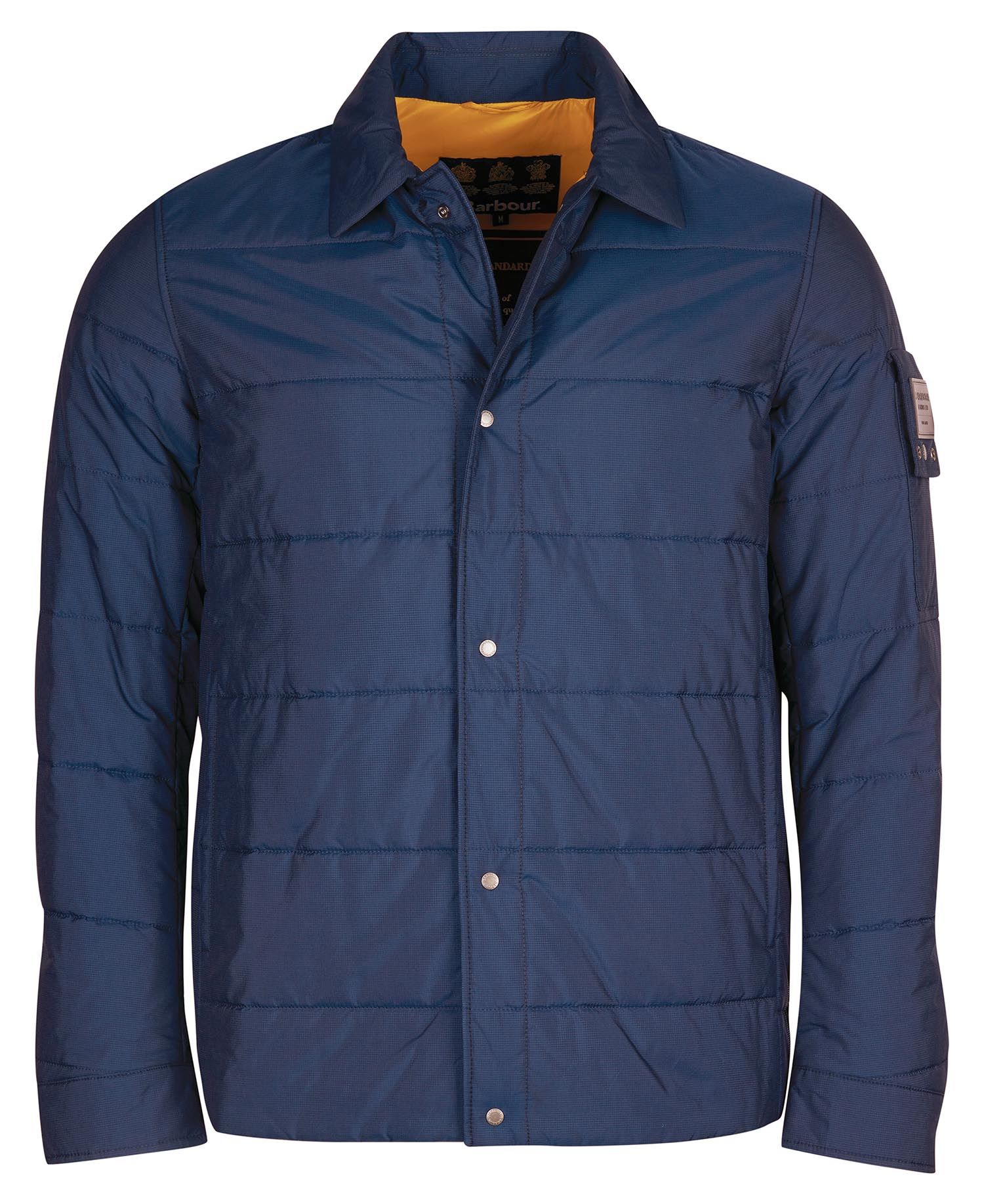 BARBOUR Gold Standard Bammo Quilted Jacket in Navy | endource