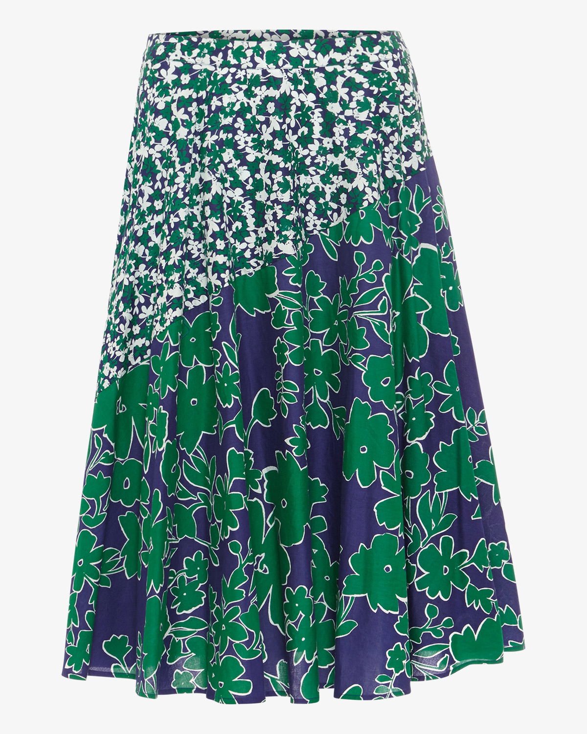 PHASE EIGHT Eloise Floral Printed Skirt in Mink/Taupe | Endource