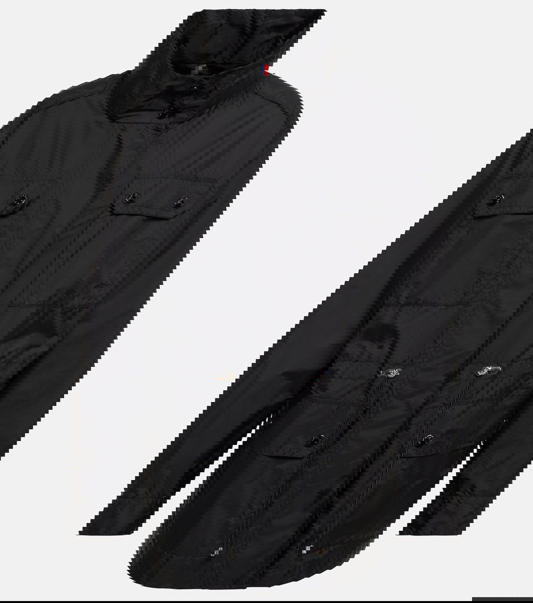 MONCLER Classic Nylon Parka in Black | endource