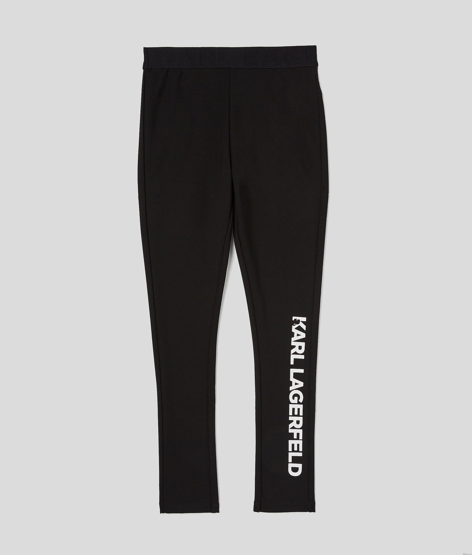 KARL LAGERFELD Karl Logo Legging in Black | endource
