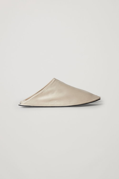 COS Lined Leather Slippers | endource