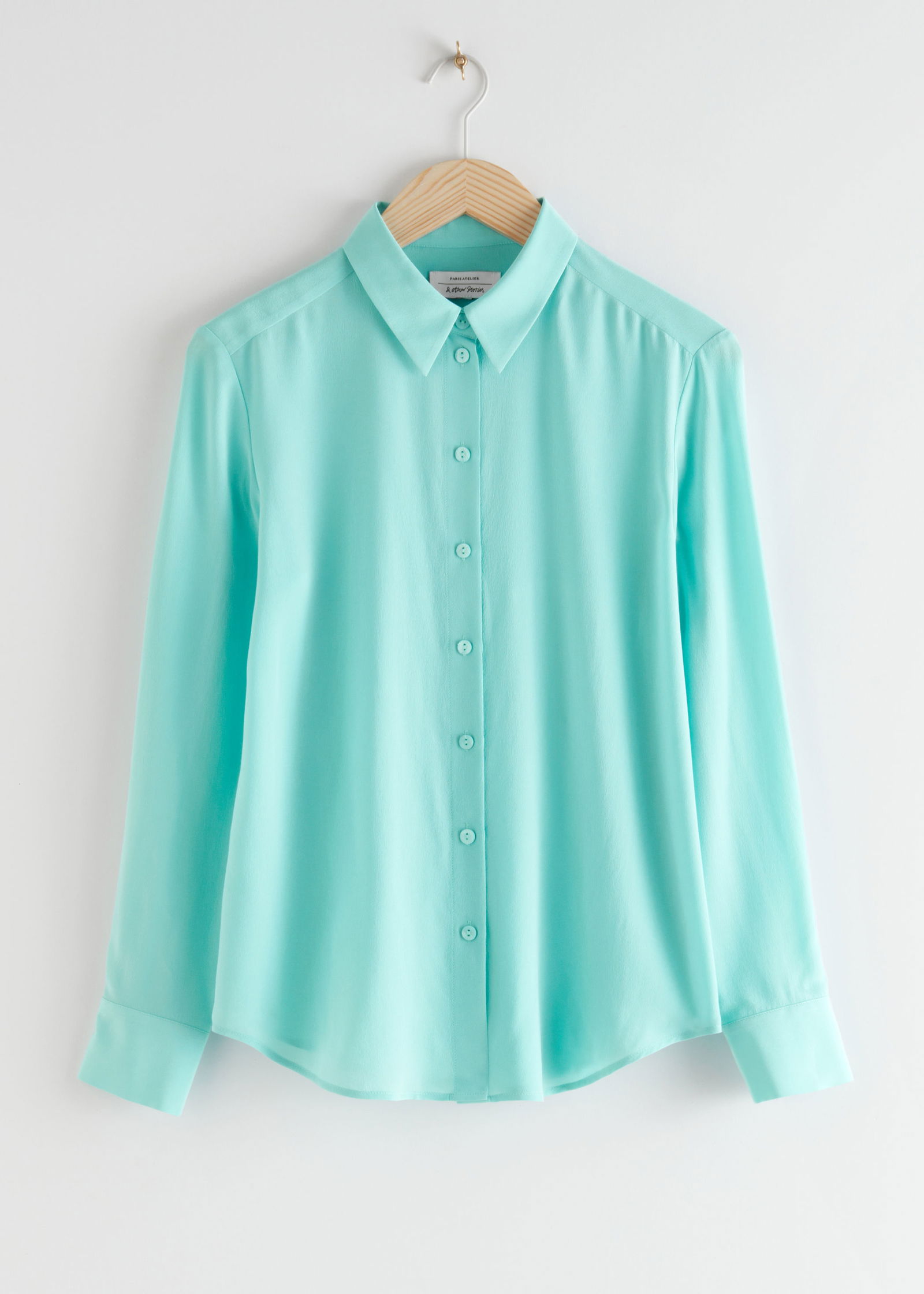 & OTHER STORIES Silk Crepe Shirt | endource