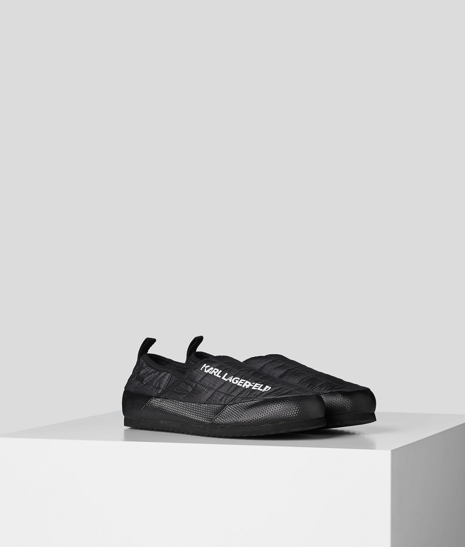 KARL LAGERFELD Kookoon Logo Slippers | endource
