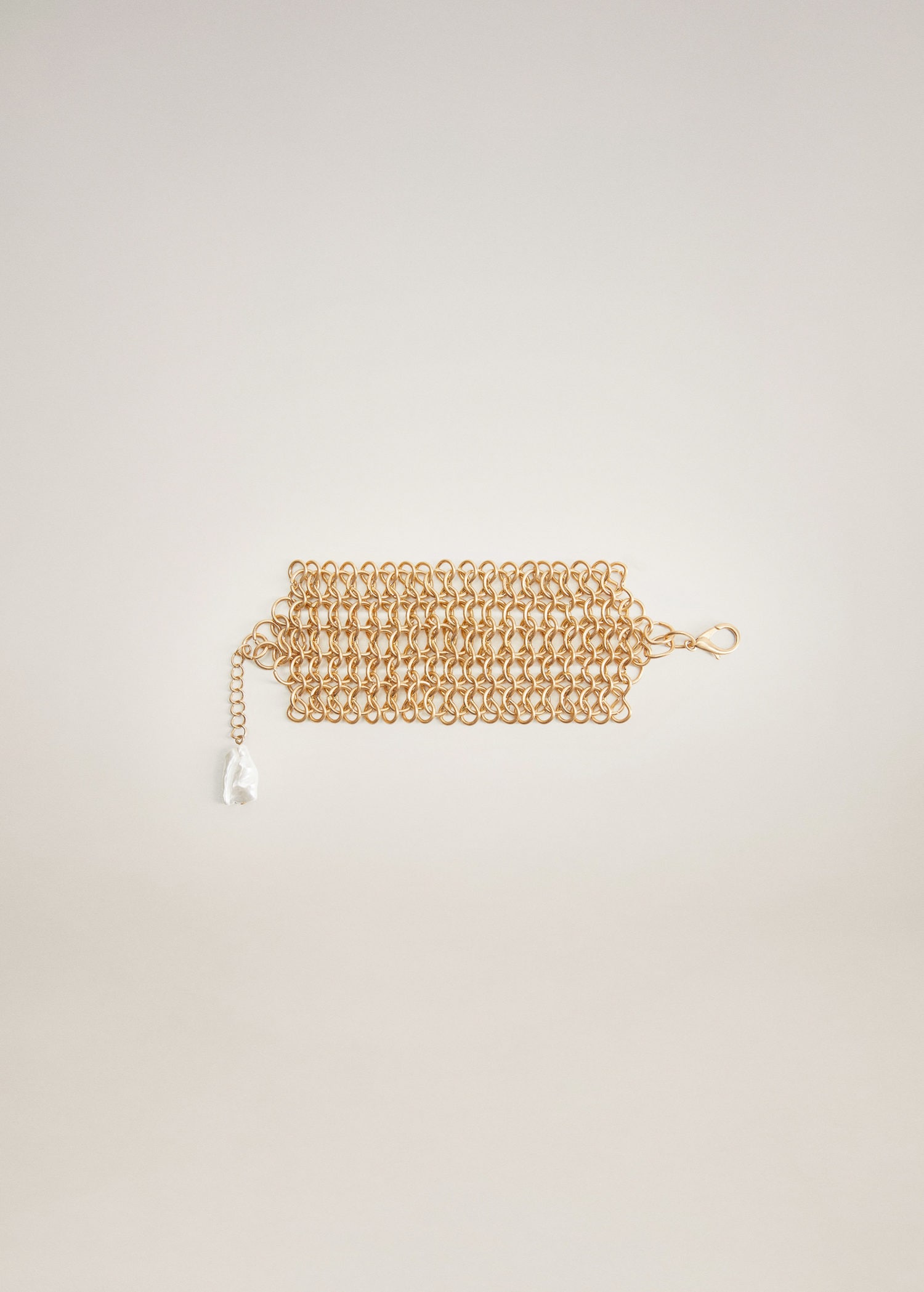 MANGO Multiple Chain Bracelet in Gold | Endource