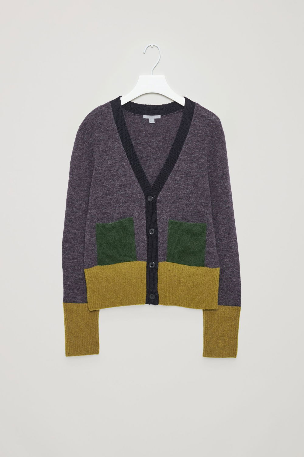 COS Colour-block Cardigan | endource