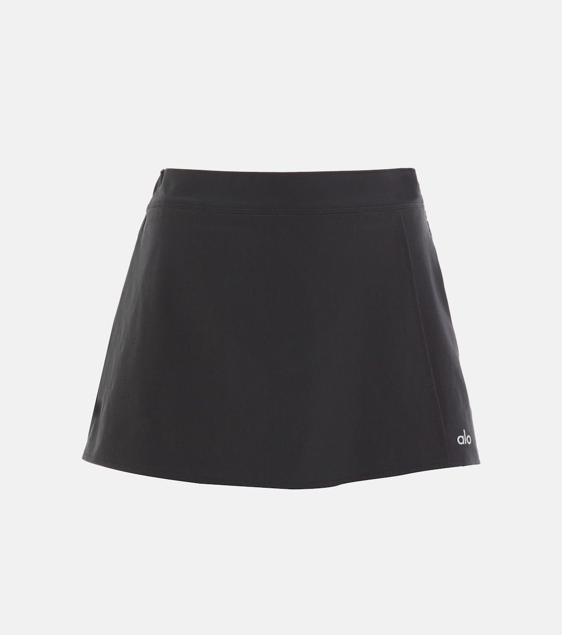 ALO YOGA Clubhouse Skort in Black | endource