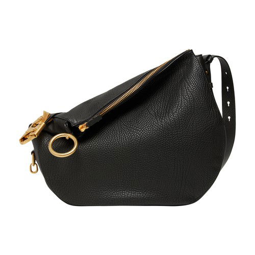 BURBERRY Medium Knight Bag in Black | Endource