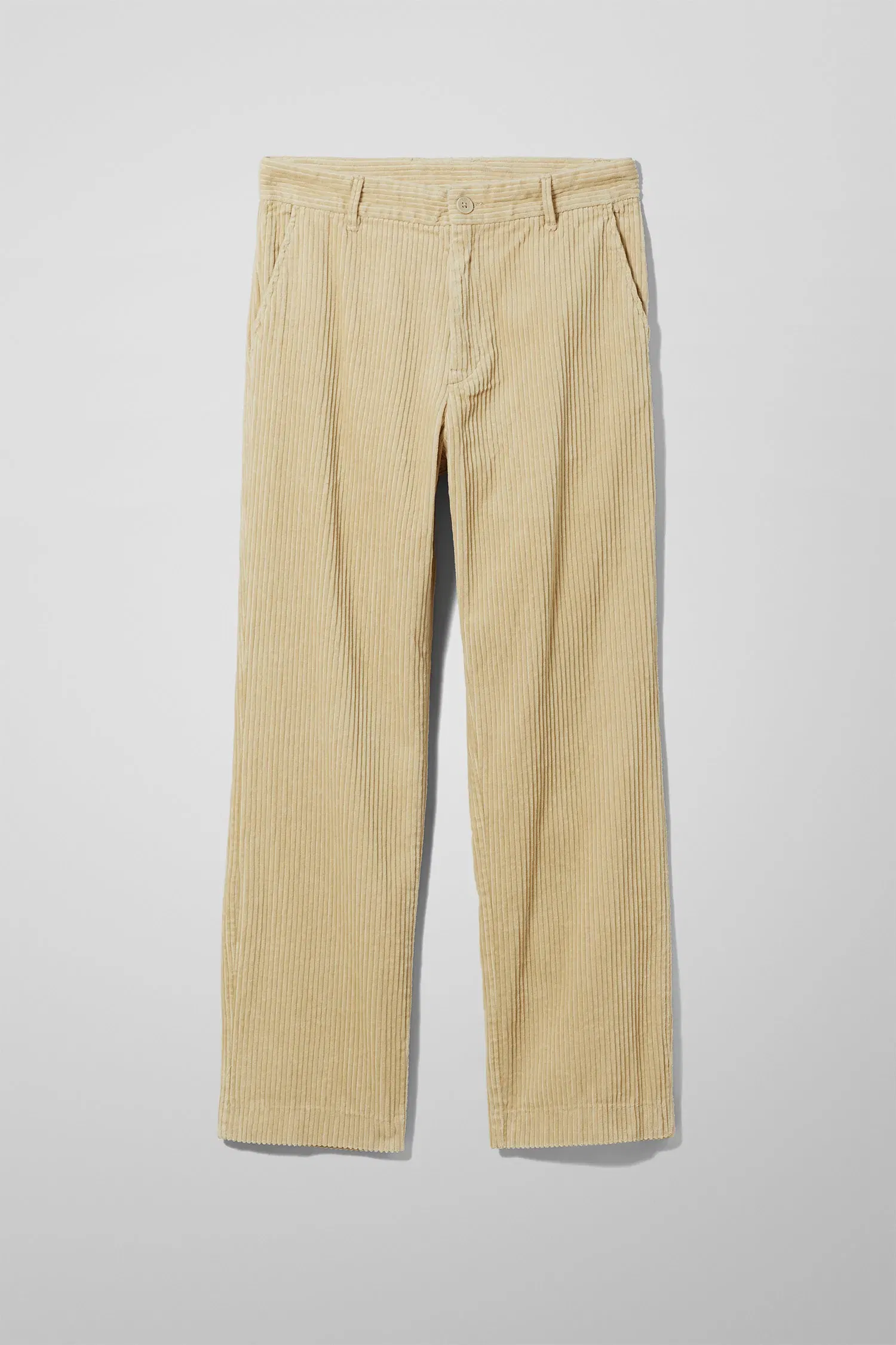 WEEKDAY Pinewood Cord Chinos in Beige | endource