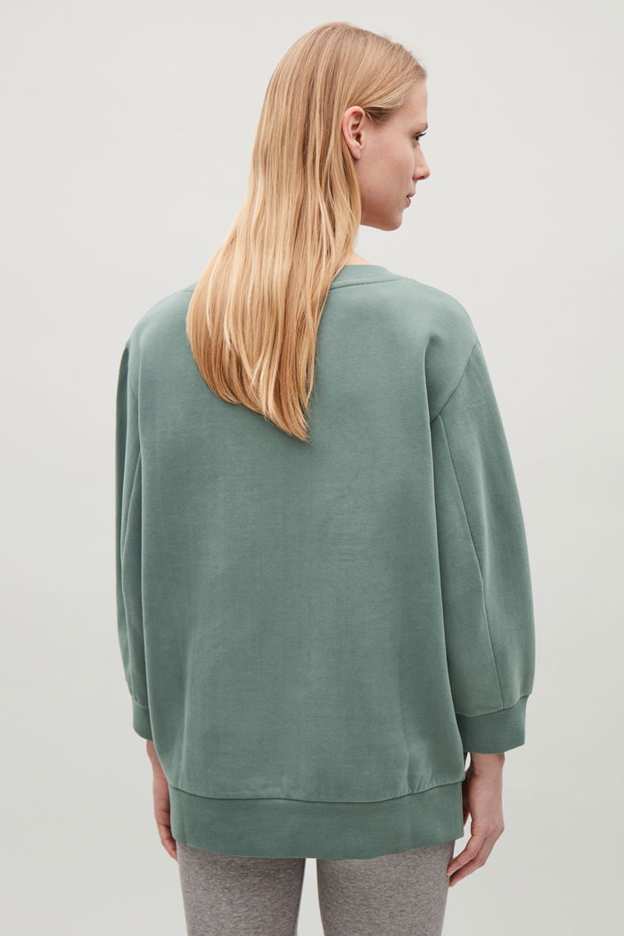 COS Sweatshirt with Shaped Sleeves | endource