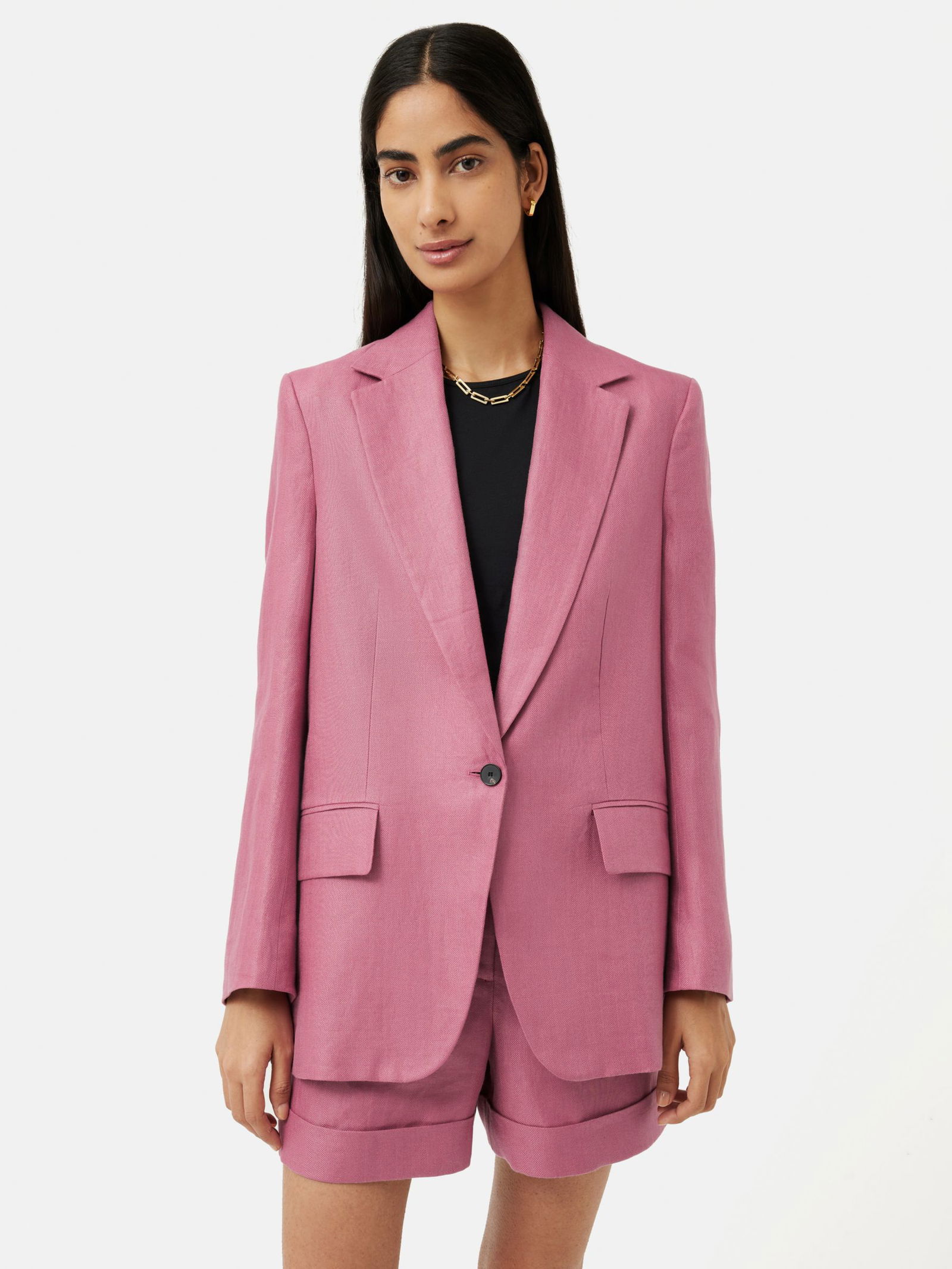 JIGSAW Gibson Linen Blazer | endource
