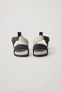 COS Padded Leather Sandals | endource