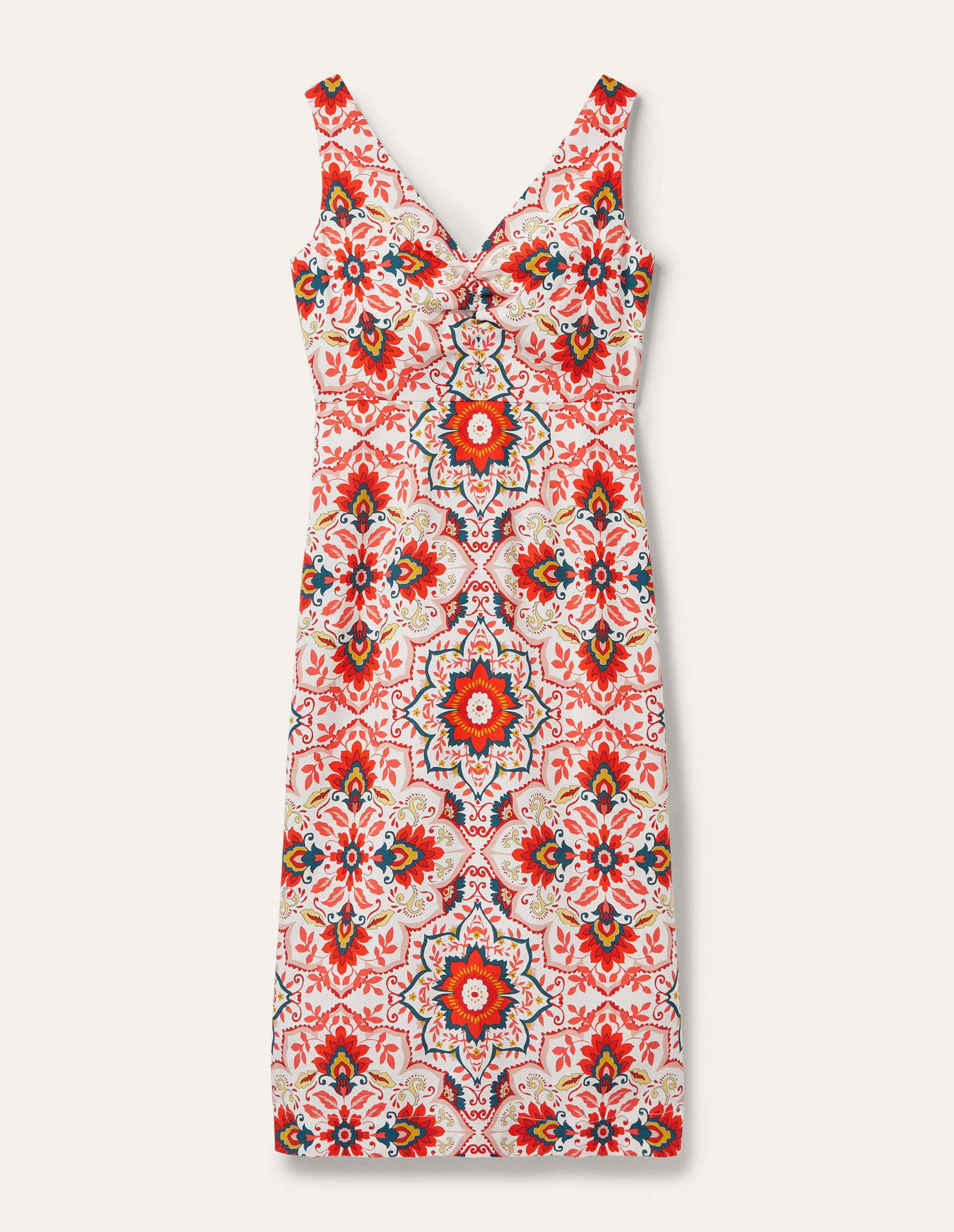 BODEN Fiona Column Dress in Multi, Bloomsbury | endource