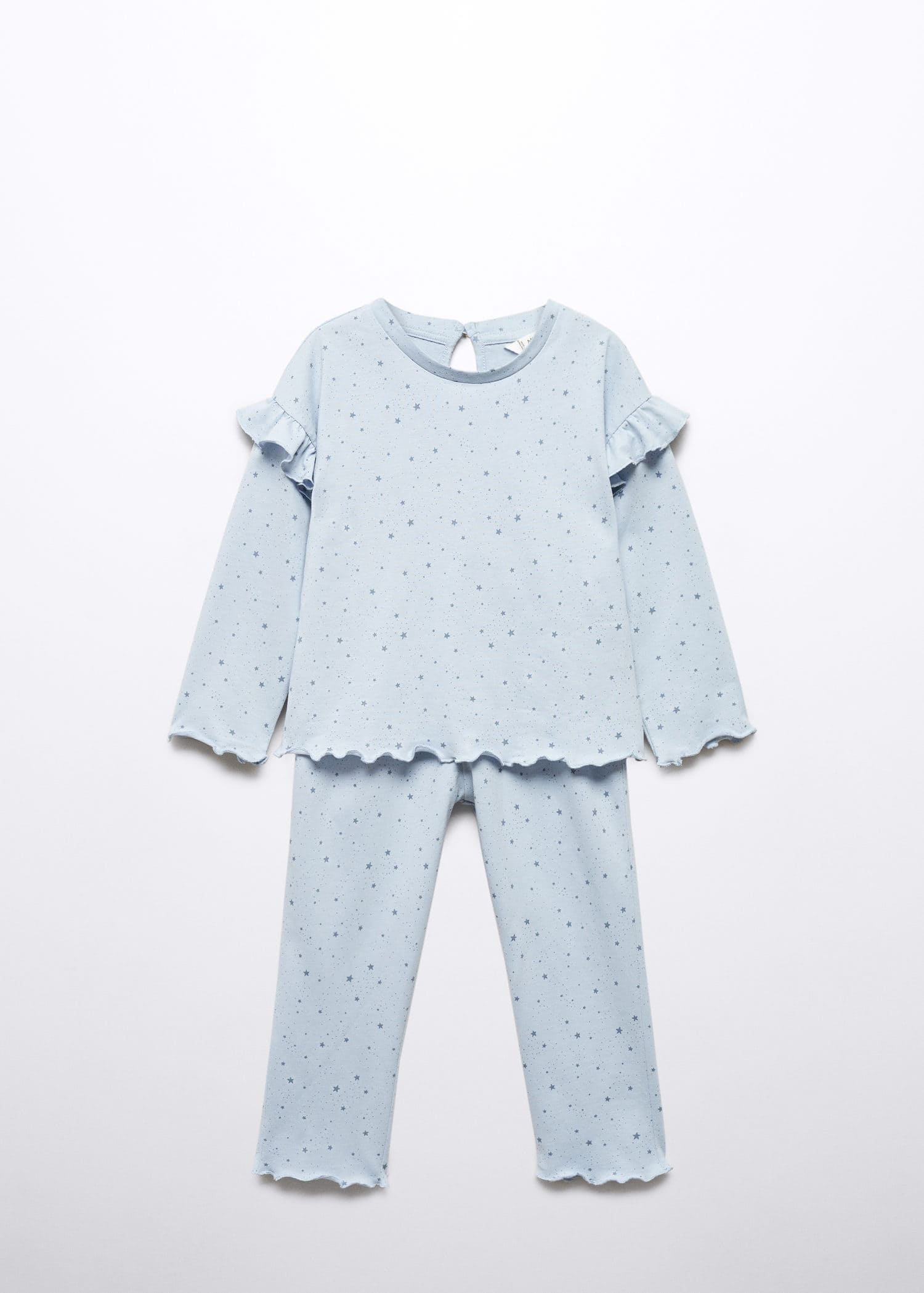 MANGO Star Print Pyjamas in Blue | endource