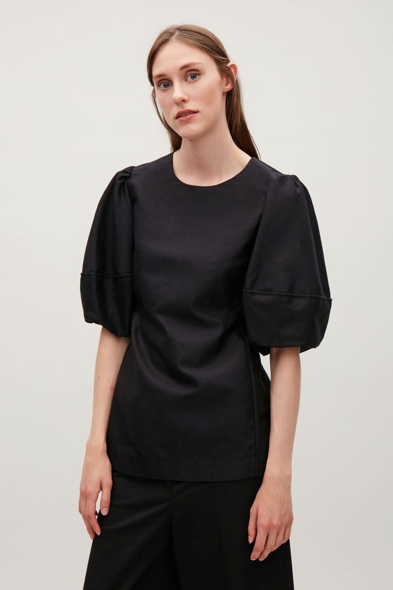 COS Structured Sleeves Blouse | endource