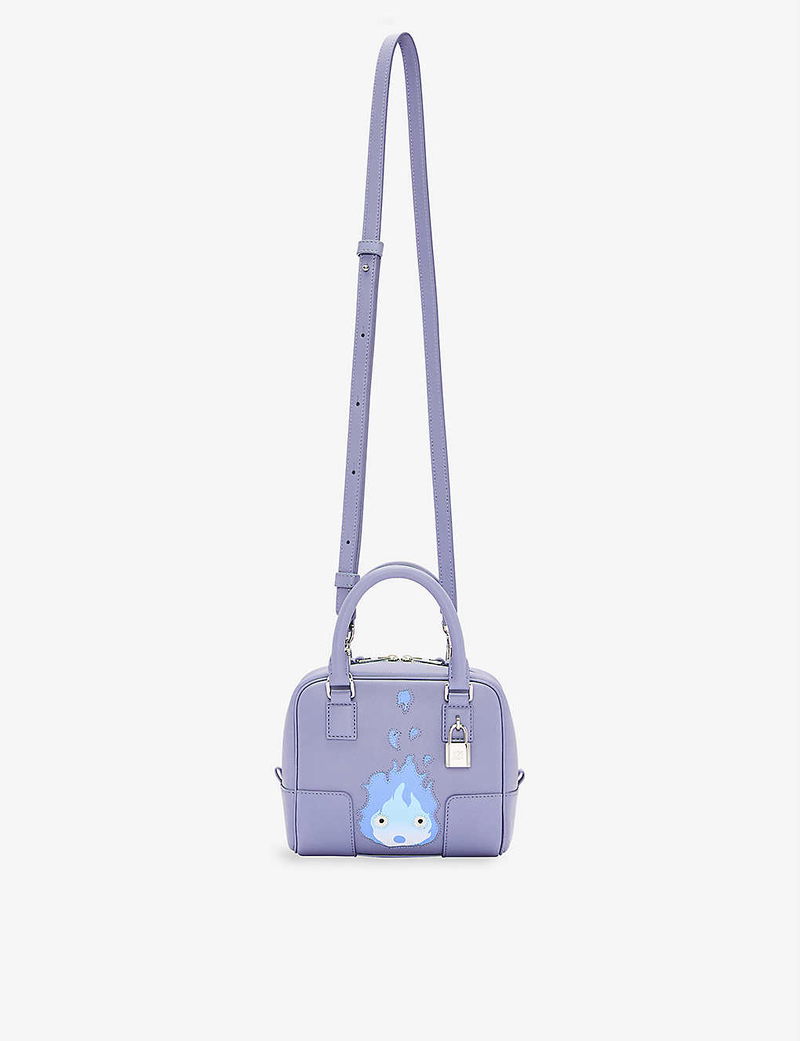LOEWE Loewe x Howl’s Moving Castle - Amazona Calcifer Bag in BLUEBERRY ...
