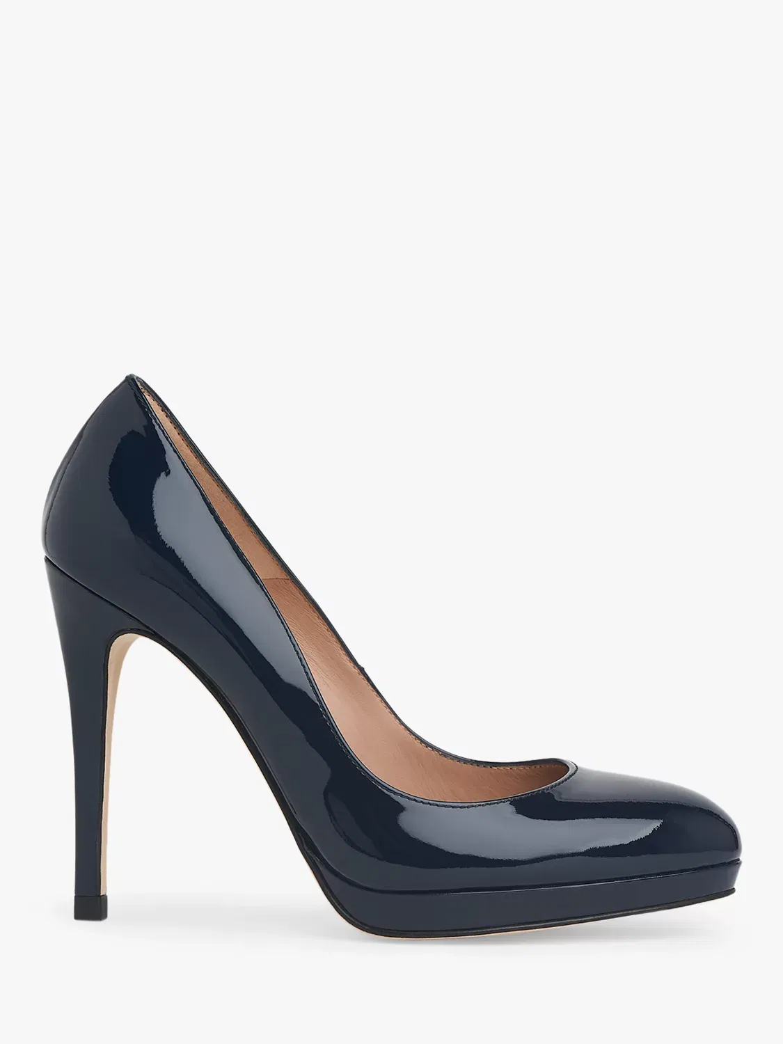 L.K. BENNETT Sledge Patent Leather Platform Court Shoes | endource