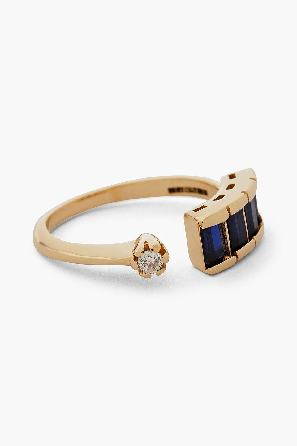 CORNELIA WEBB 24-Karat Gold-Plated, Crystal And Stone Ring | endource