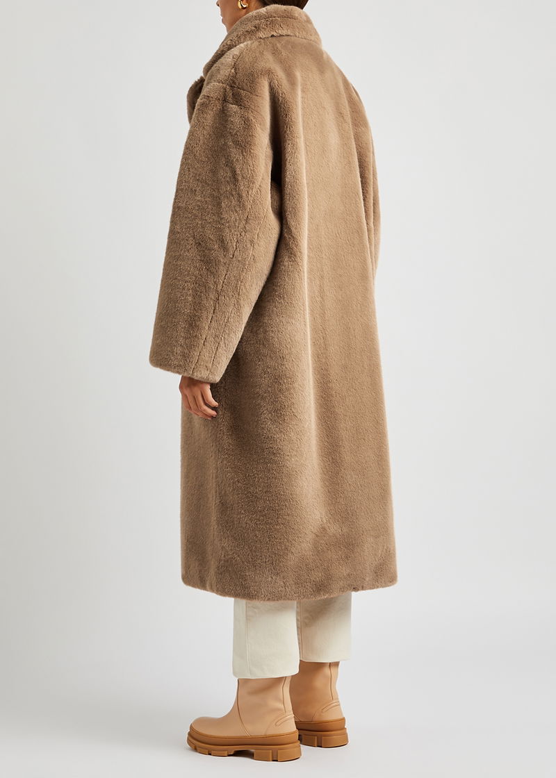 STAND STUDIO Maria Faux Fur Coat | endource