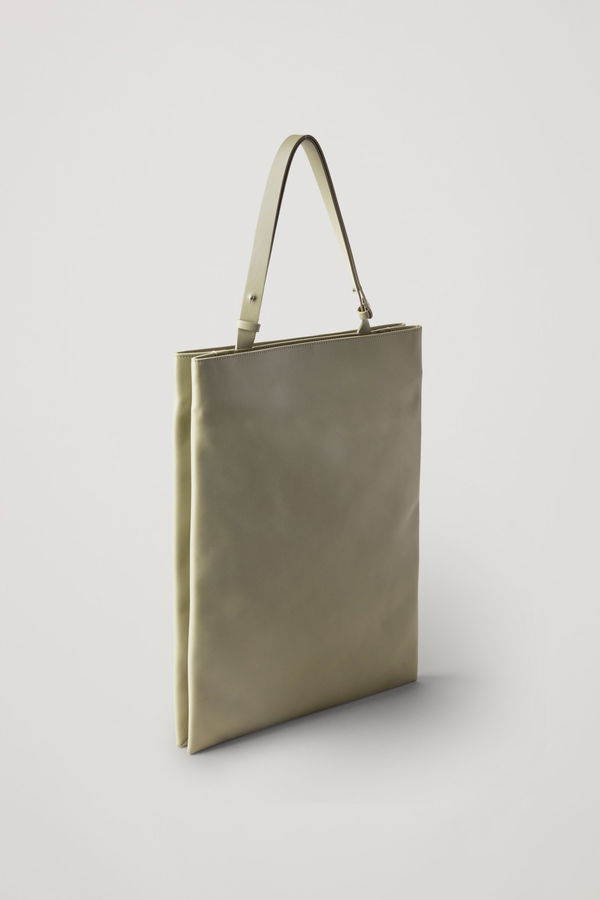 COS Large Leather Tote | endource